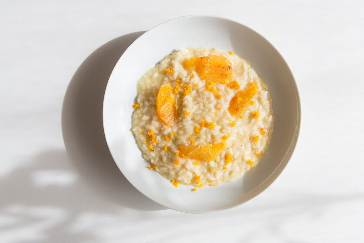 Ein cremiges Risotto mit Orangen – Splendido